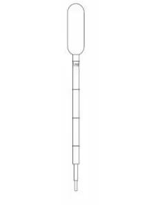 Pipeta Pasterova P 211 1ml se stupnicí | ArgoMed.cz