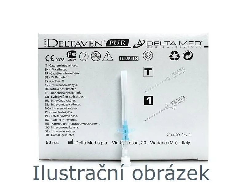Kanylai.v. s křídly, G24, žlutá, Neo Delta Ven 1, doprodej | ArgoMed.cz